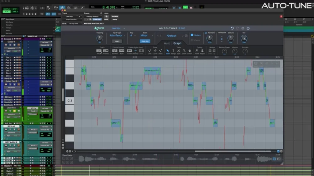 AutoTune: The Best Pitch Correction & Vocal Chain Plugins